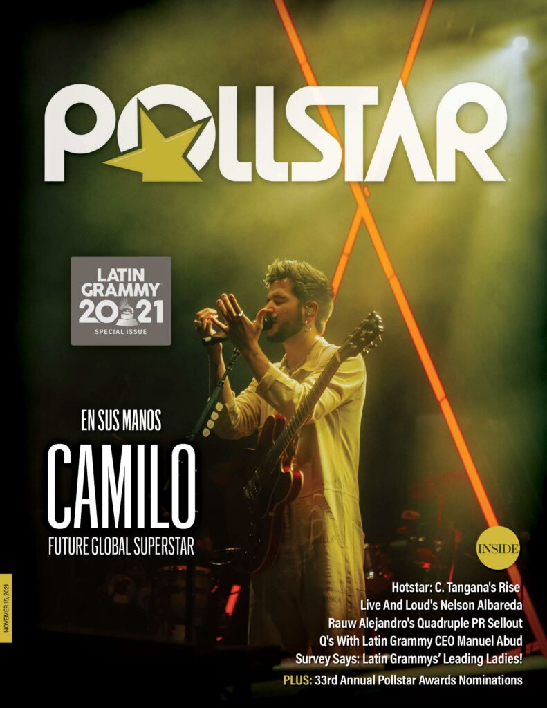 A Latin Superstar In The Making: Camilo Hits The Road - Pollstar News