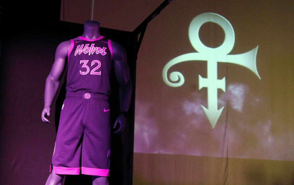 Minnesota Timberwolves Unveil Prince-Inspired Uniform - Pollstar News