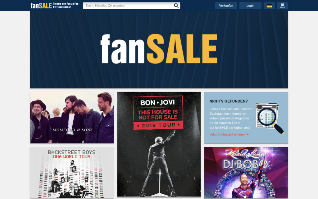 CTS Eventim Launches Face Value Resale Platform Fansale In Switzerland ...