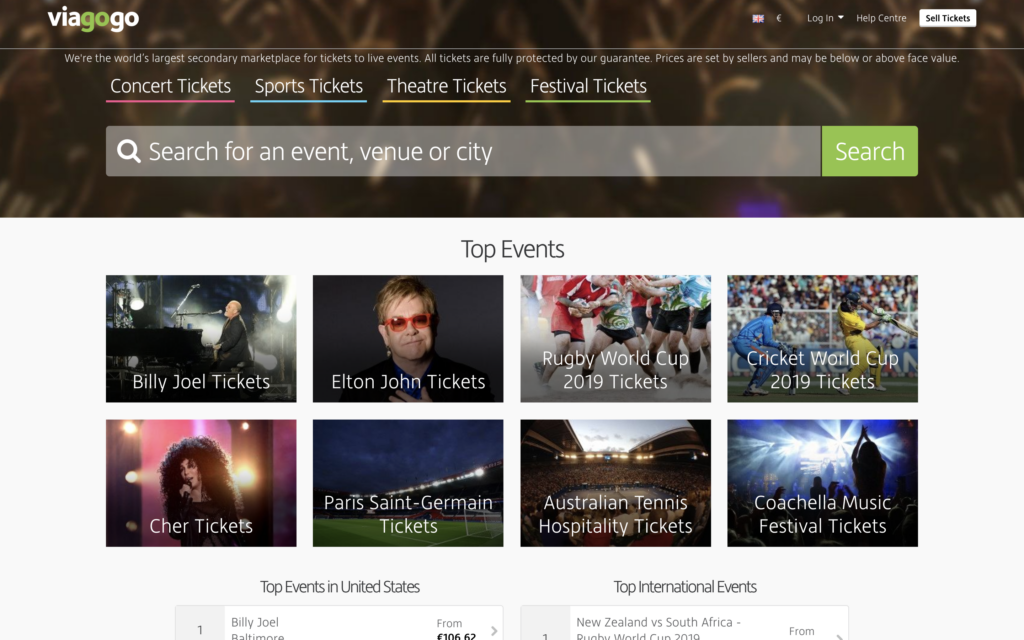 UK: Viagogo Responds To FEAT Launch And CMA Investigation - Pollstar News