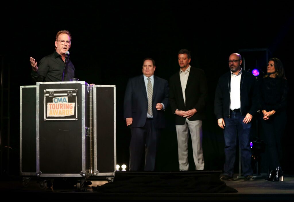 Live Nation’s Brian O’Connell, Messina Touring Group CEO Louis Messina ...