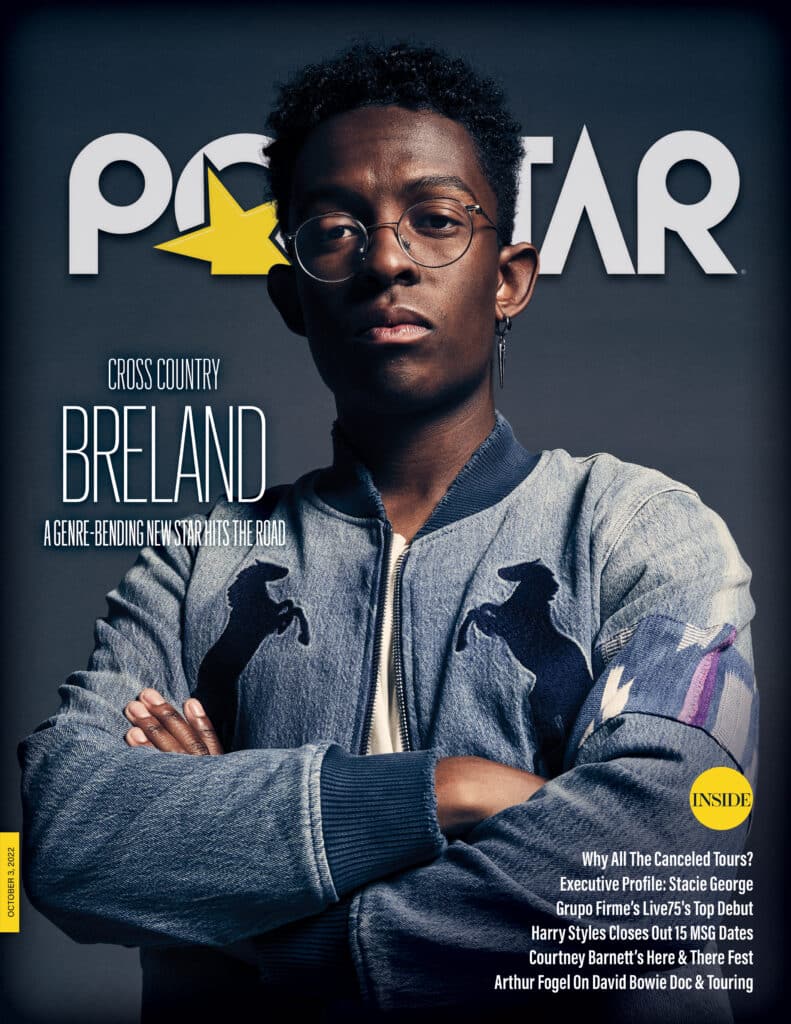 Cross Country: Genre-Bending New Star BRELAND Hits the Road - Pollstar News