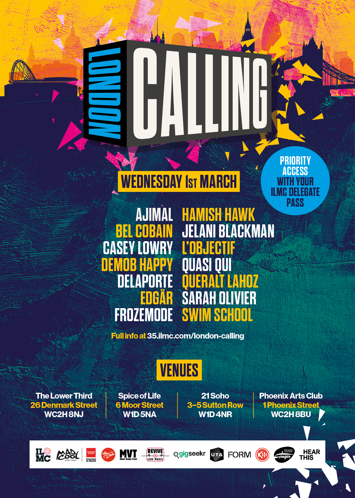 London Calling Lineup Revealed - Pollstar News