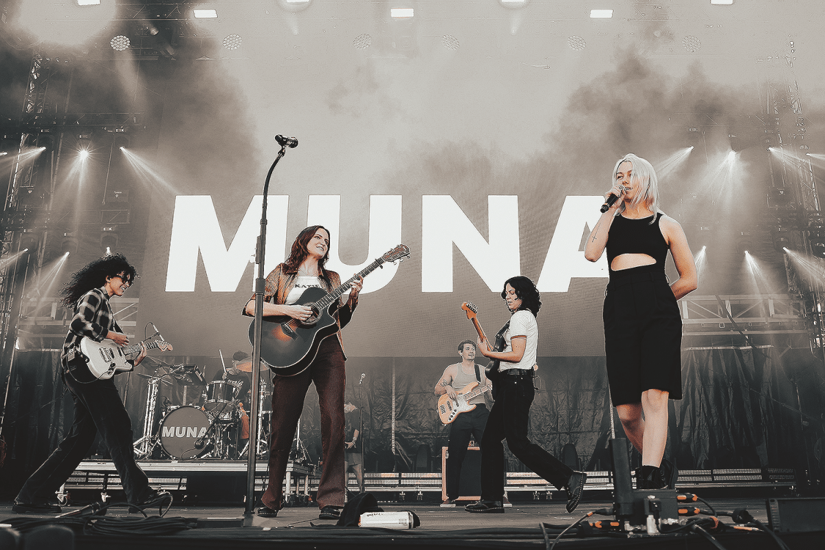 MUNA Expands The Munaverse By Manifesting A Tour Bus, Taylor Swift ...