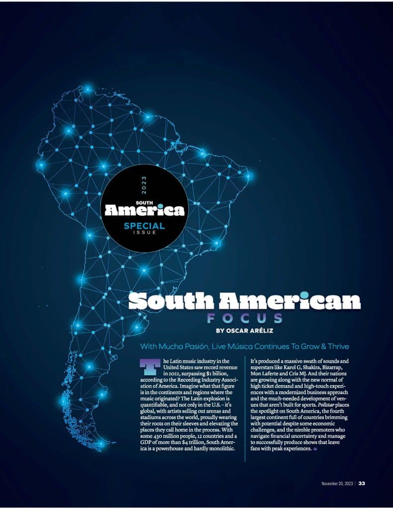 South America Focus Hub - Pollstar News