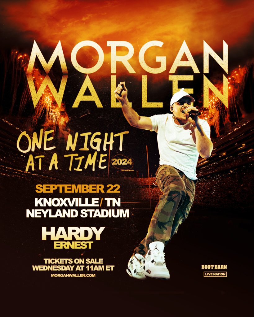 Morgan Wallen Goes Big (Orange), Sets Neyland Stadium Show - Pollstar News