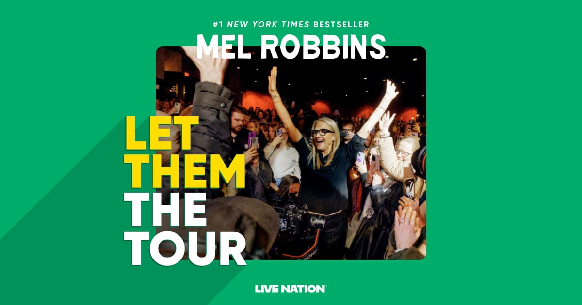 Mel Robbins Announces 'Let Them: The Tour' - Pollstar News