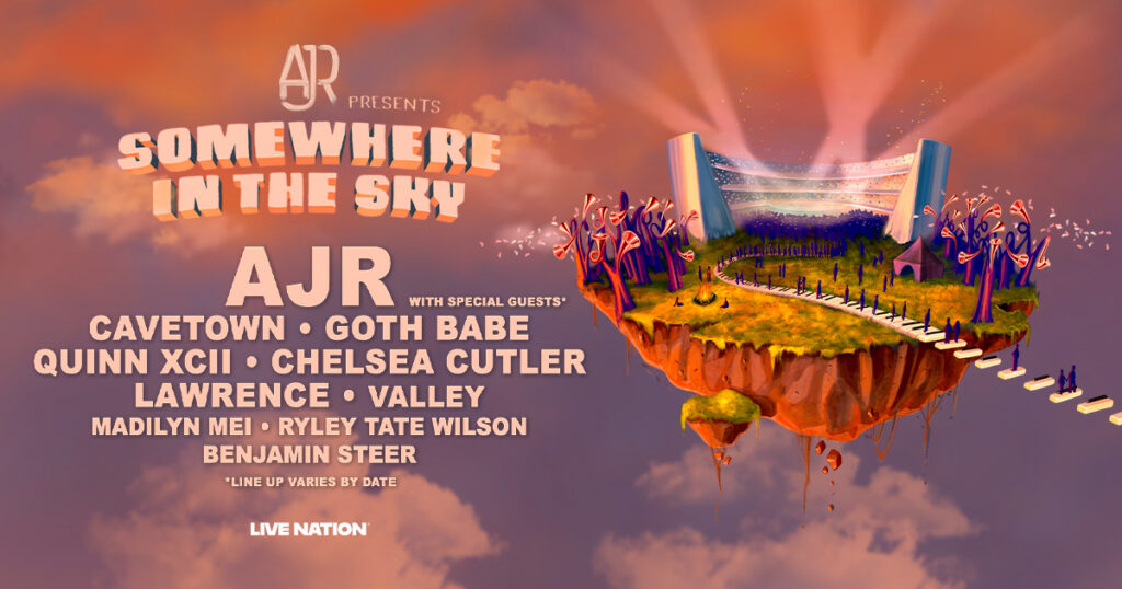 AJR Announces 'Somewhere In The Sky Tour' - Pollstar News