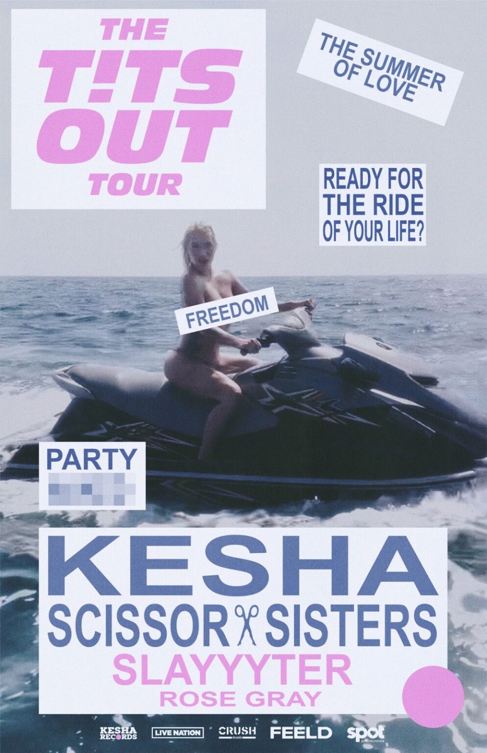 Kesha And Scissor Sisters Announce The Tits Out Tour Pollstar News