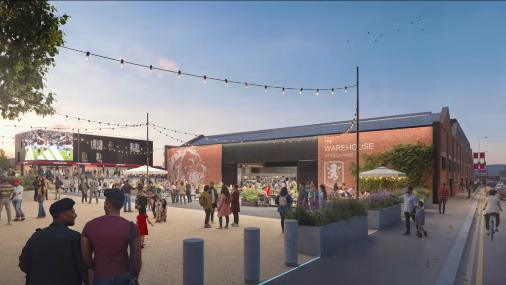 Aston Villa FC & Oak View Group Join Forces On 3,500-Cap Birmingham ...