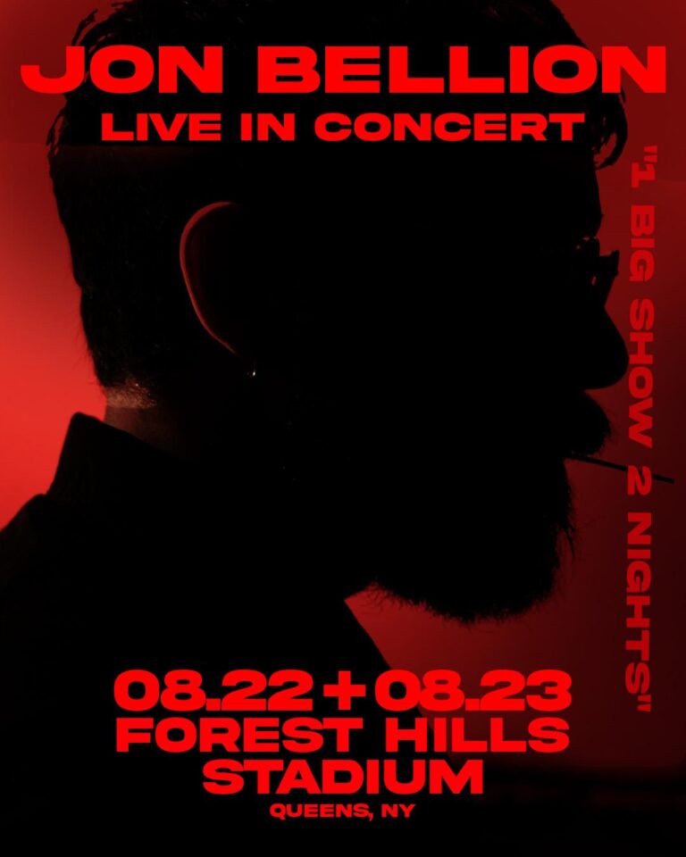 Jon Bellion To Perform '1 Big Show 2 Nights' At Forest Hills Stadium ...