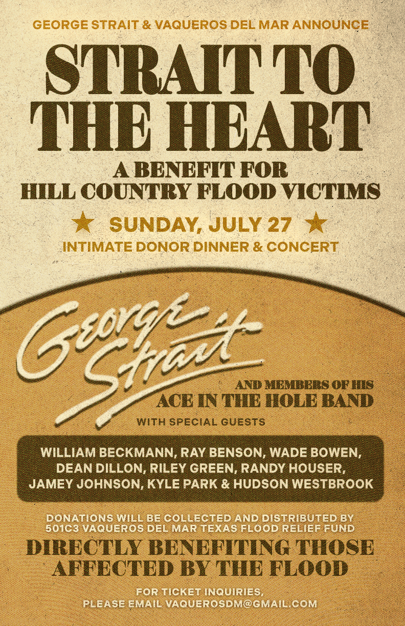 George Strait And Vaqueros del Mar Announce “Strait To The Heart” A ...