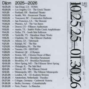 Dijon Unveils Tour Dates In Support Of New Album 'Baby' - Pollstar News