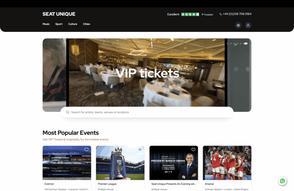 KMJ Entertainment Partners With Seat Unique In The UK To 'Reinvent Premium Fan Experiences ...
