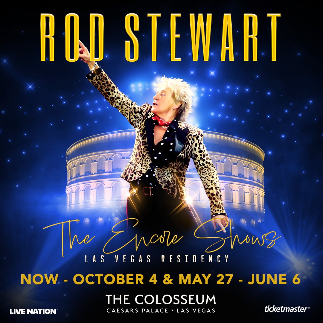 Rod Stewart Returns To Colosseum At Caesars Palace In 2026 - Pollstar News