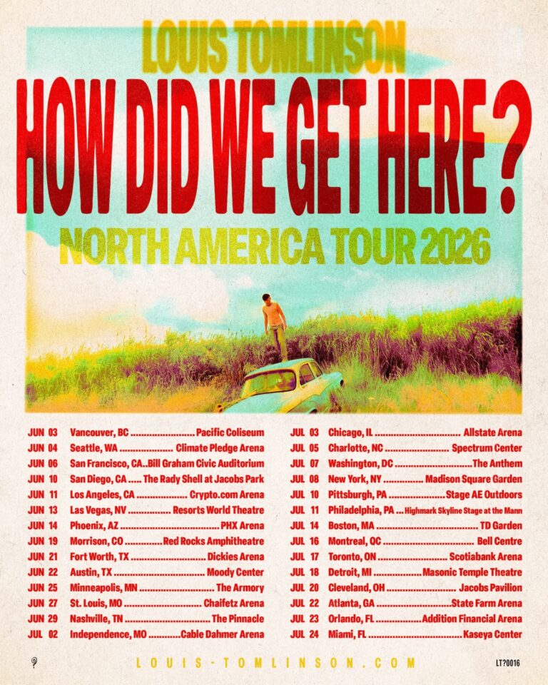 Louis Tomlinson Headlines Arenas With 'How Did We Get Here?' World Tour ...