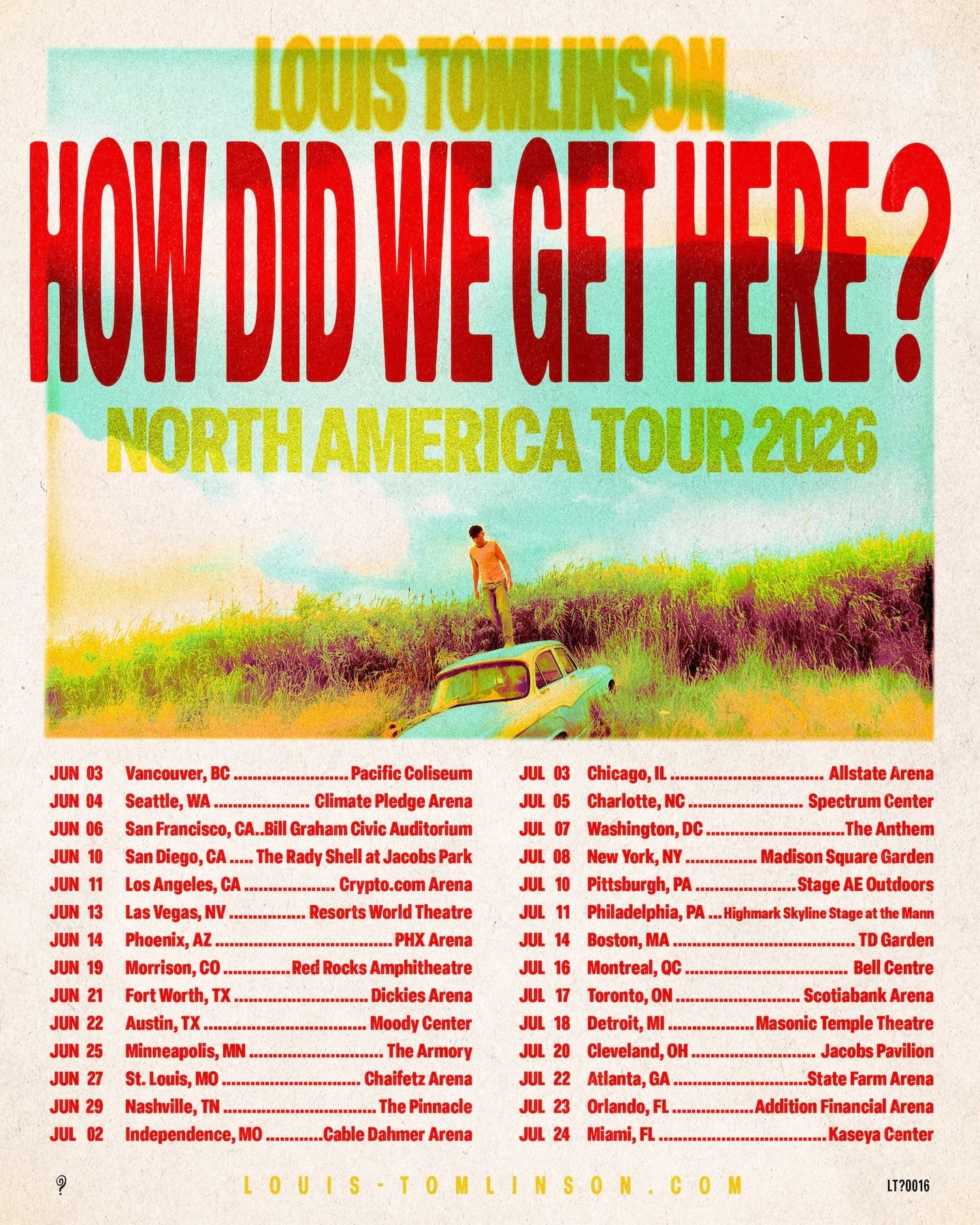 Louis Tomlinson Headlines Arenas With 'How Did We Get Here?' World Tour - Pollstar News