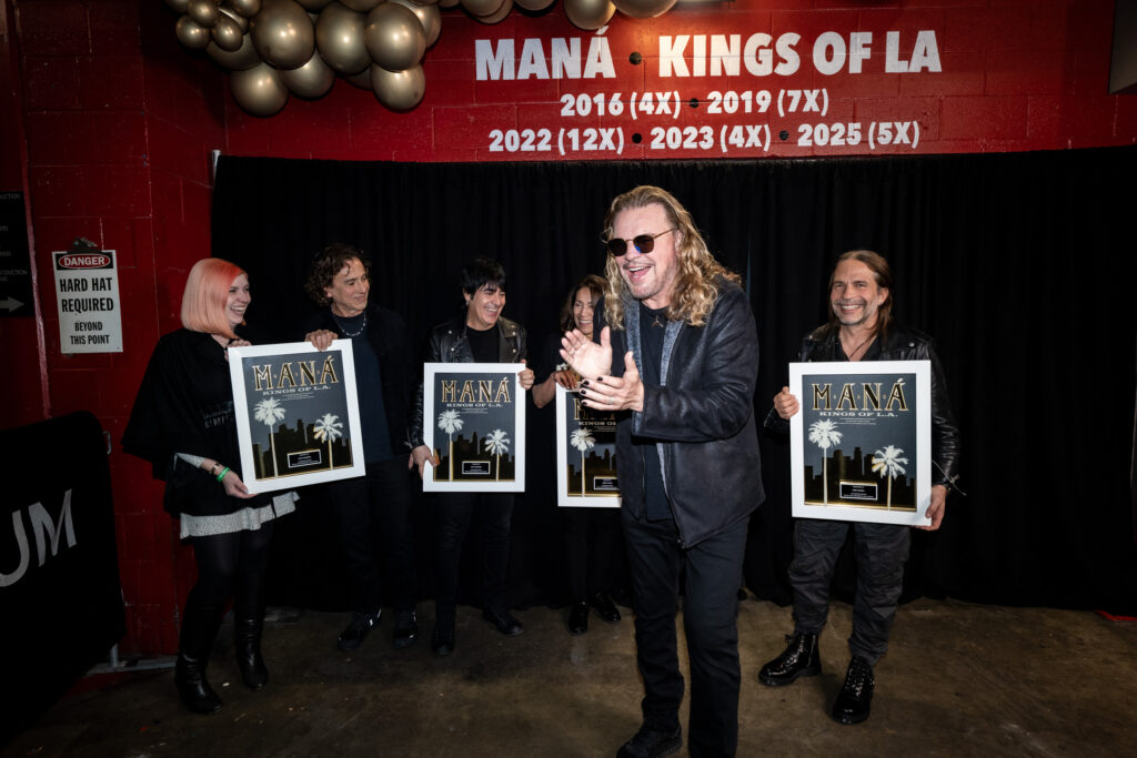 Kings Of Los Angeles: Iconic Mexican Band Maná Sets Record For Most LA ...