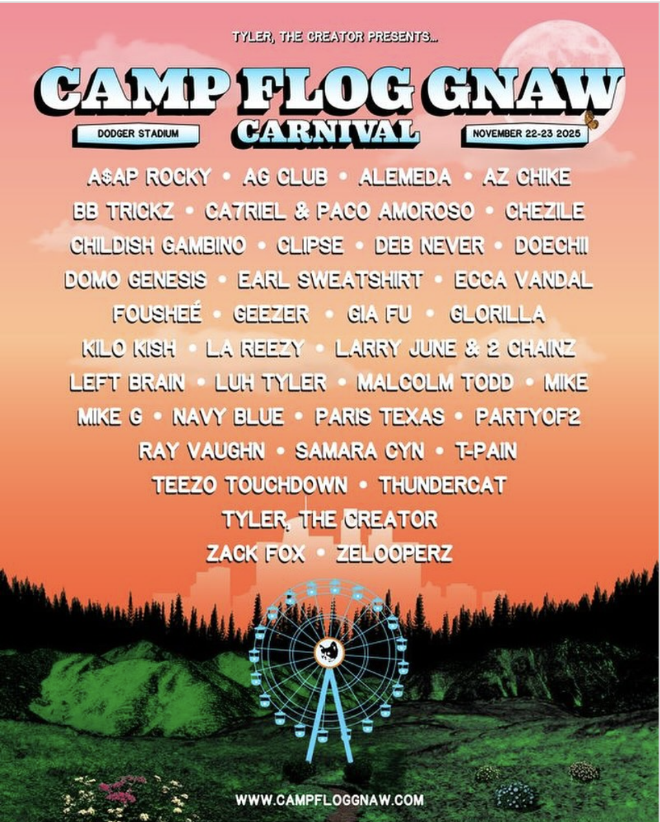 Camp Flog Gnaw Postponed As Torrential Rains Threaten Southern California - Pollstar News