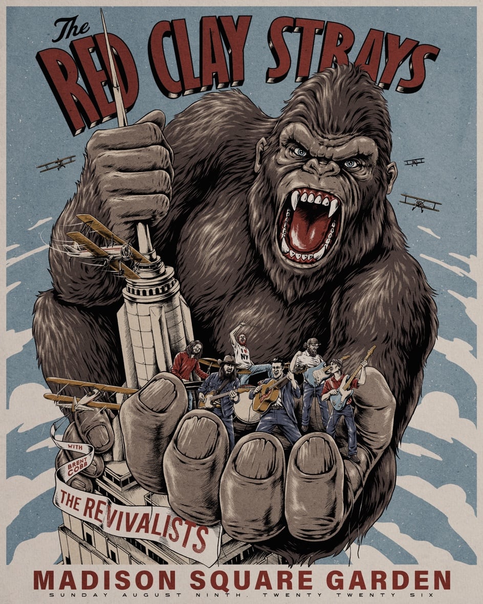 Red Clay Strays Announce Madison Square Garden Headline Show, Aug. 9 ...