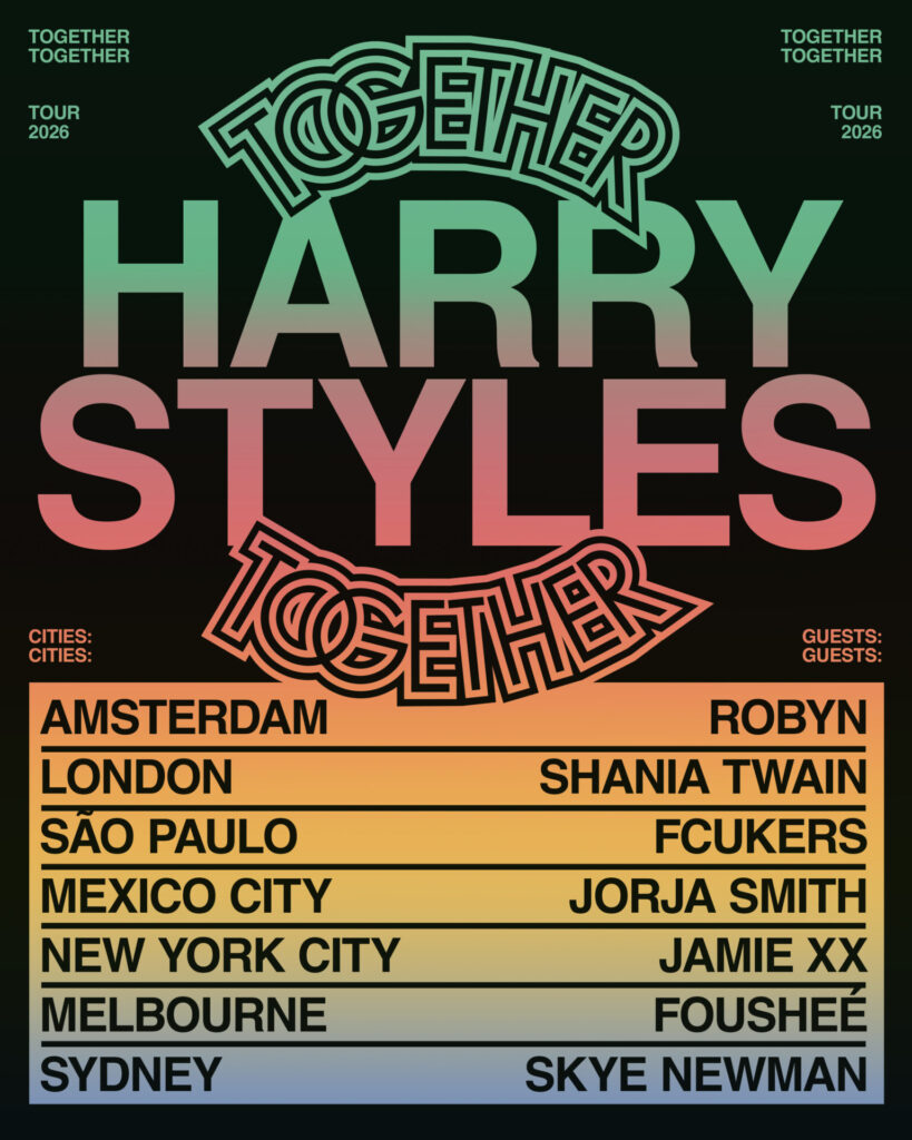 Harry Styles 'Together, Together' Tour To Make 50 Stops in Seven Cities ...