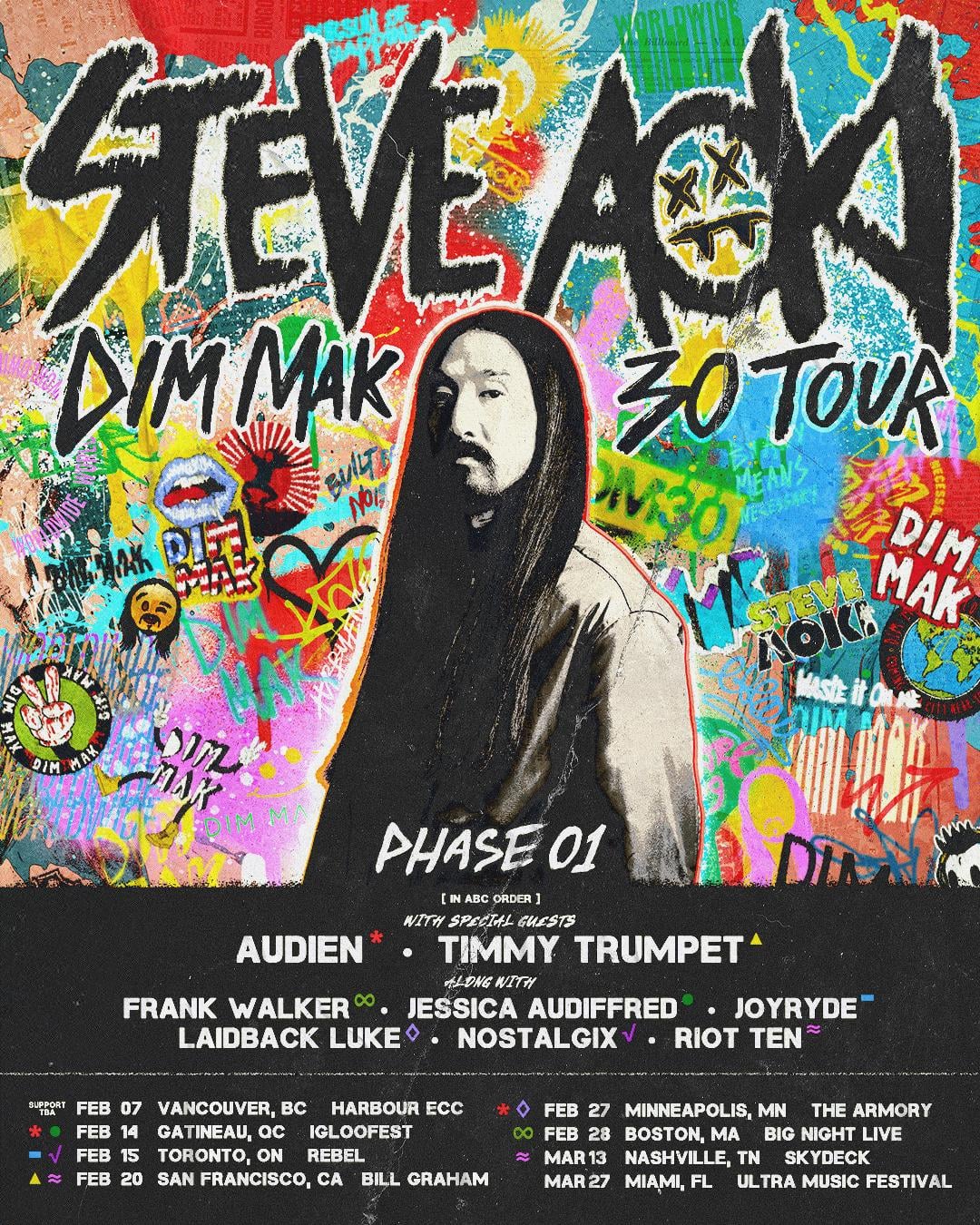 Steve Aoki Celebrates 30 Years Of Dim Mak – Pollstar News