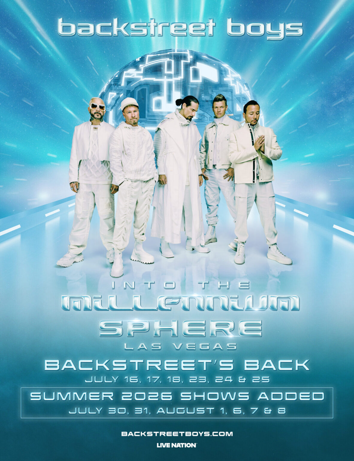 Backstreet Boys Add Six More Sphere Dates - Pollstar News