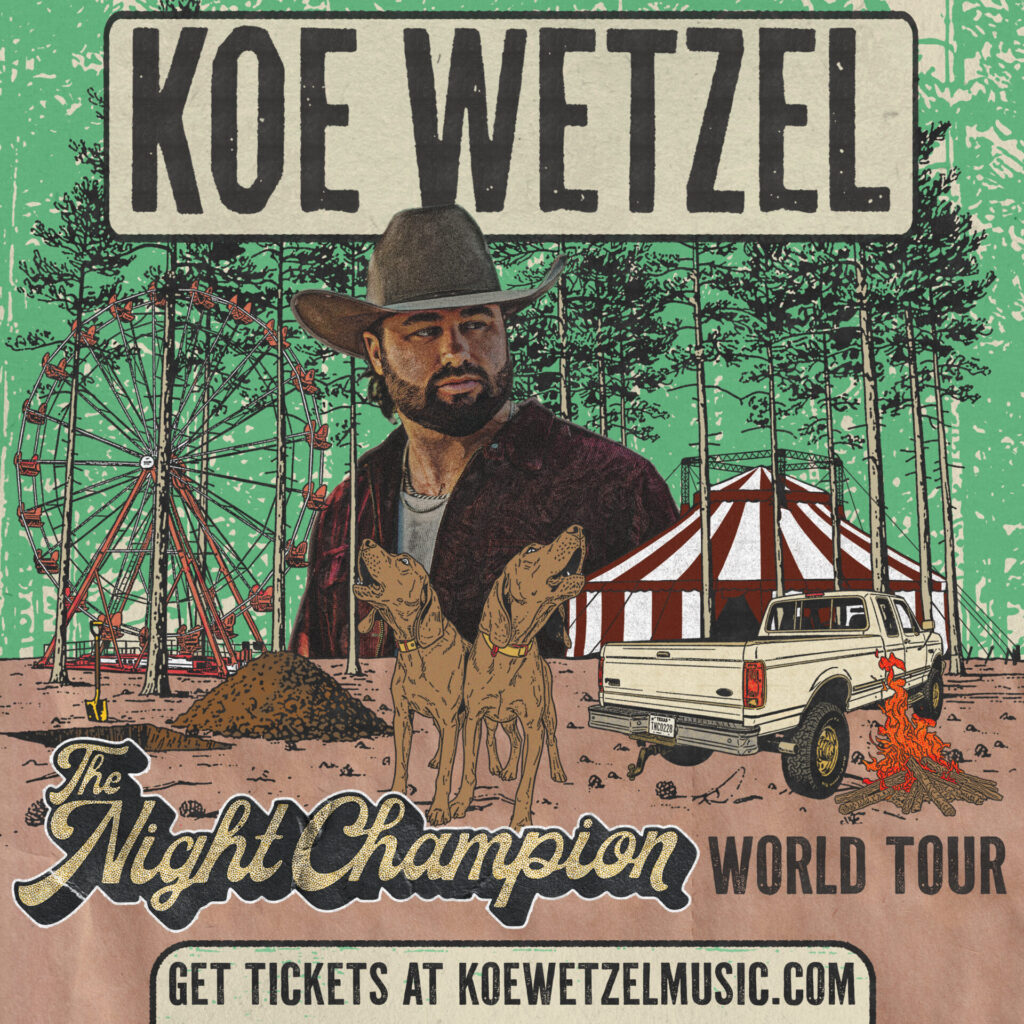 Koe Wetzel Sets Massive World Tour - Pollstar News