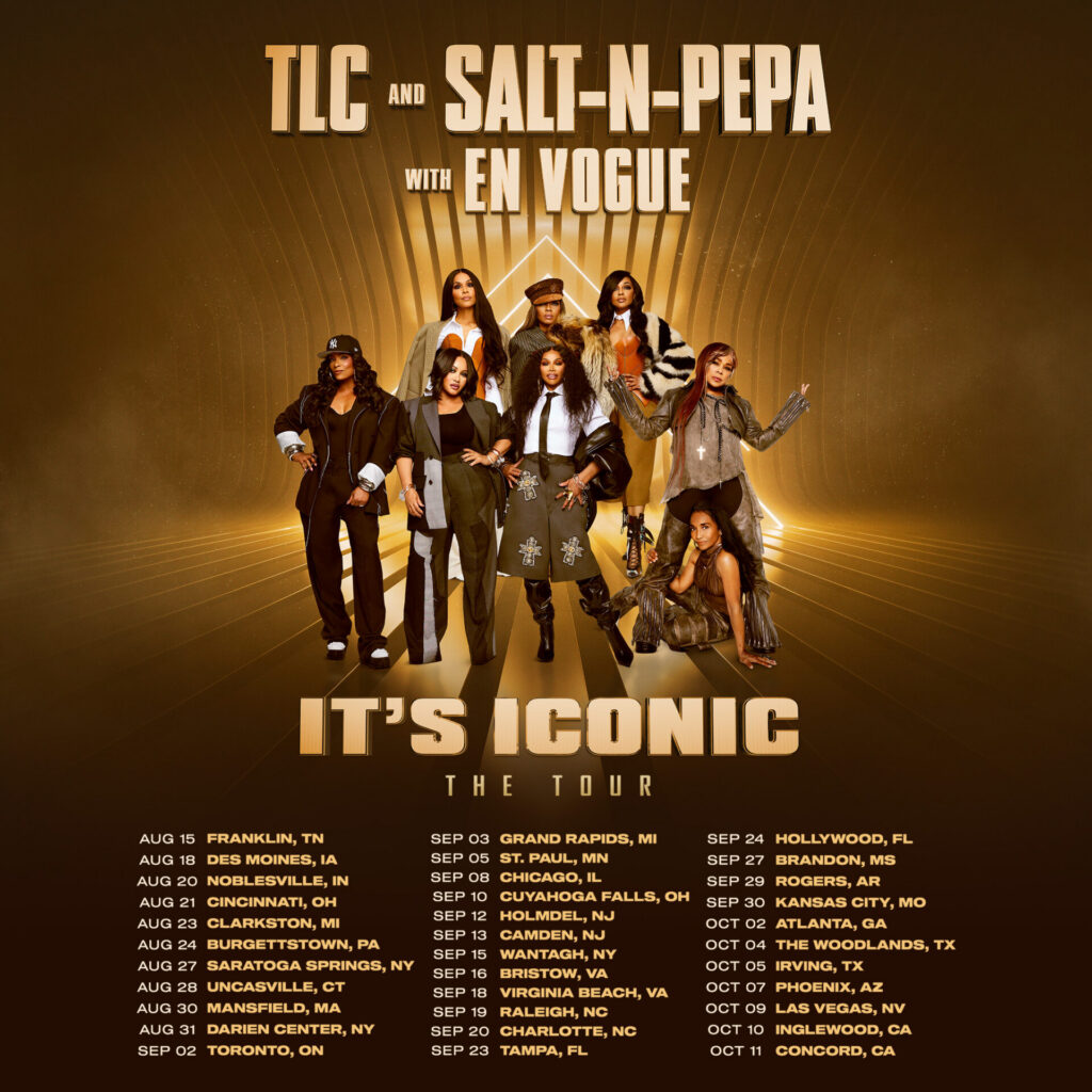 TLC, Salt-N-Pepa Join Forces For 'It's Iconic Tour' With En Vogue ...