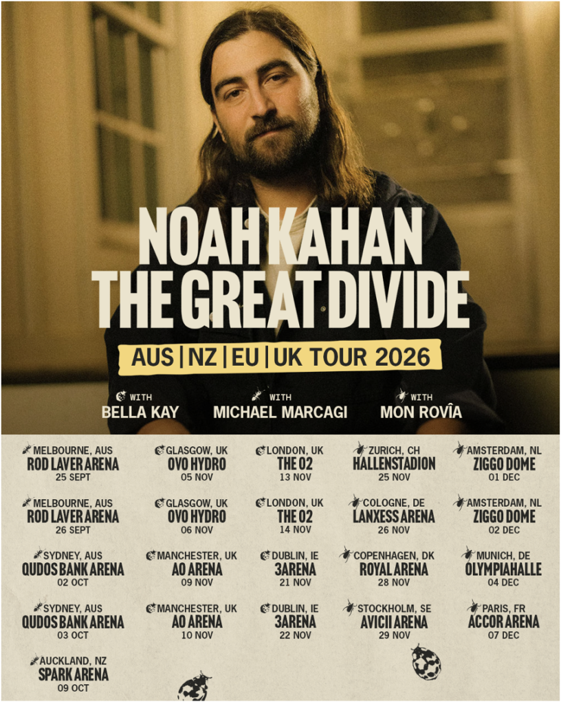 Noah Kahan Goes Global On 'The Great Divide Tour' - Pollstar News