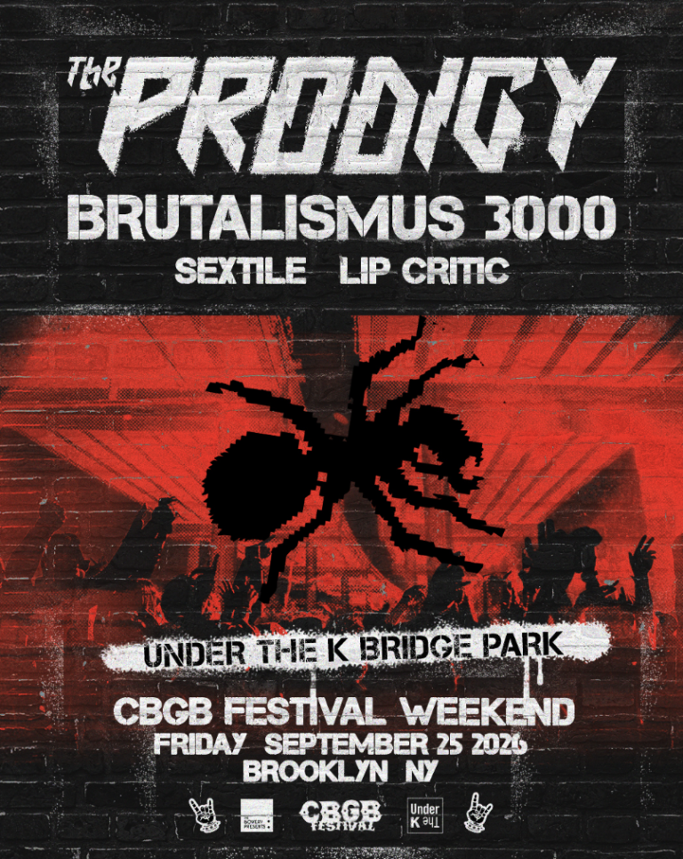 The Prodigy To Kick Off CBGB Fest Weekend With First NYC Performance In ...