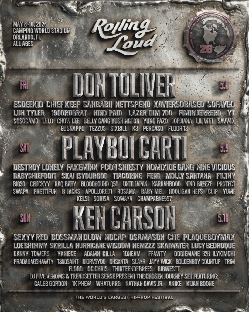 Ken Carson Steps In To Headline Rolling Loud After NBA YoungBoy Backs ...
