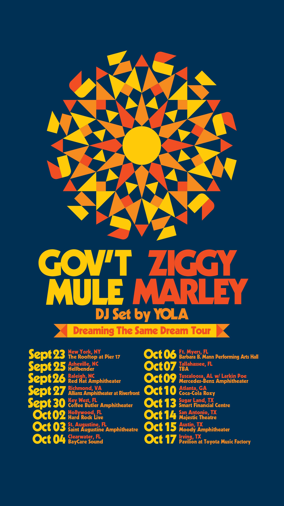 Ziggy Marley And Gov’t Mule Announce Fall Co-Headline Tour - Pollstar News
